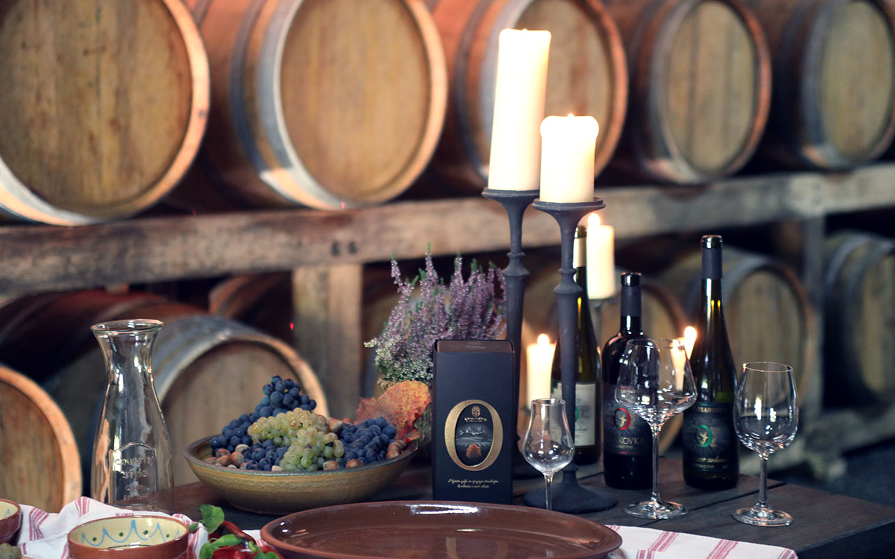 Podrum vina - PP Orahovica HR